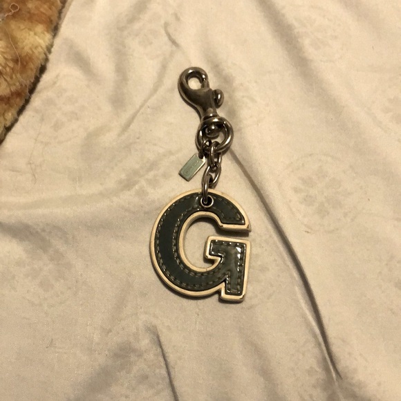 Coach | Accessories | Vintage Coach Blue And Yellow Leather Letter ...